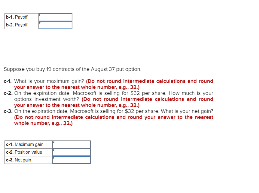 Solved Use the option quote information shown here to answer | Chegg.com