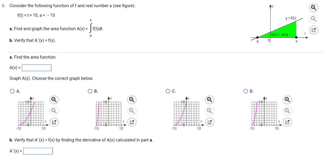 Solved Consider the following function of f and real number | Chegg.com