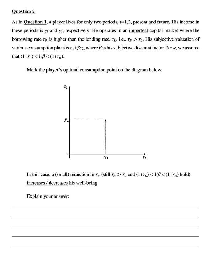 Solved by an EXPERT Question 2As in ﻿Question 1, ﻿a player lives for only | Chegg.com