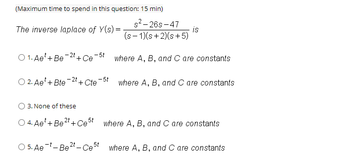 Solved (Maximum time to spend in this question: 15 min) | Chegg.com