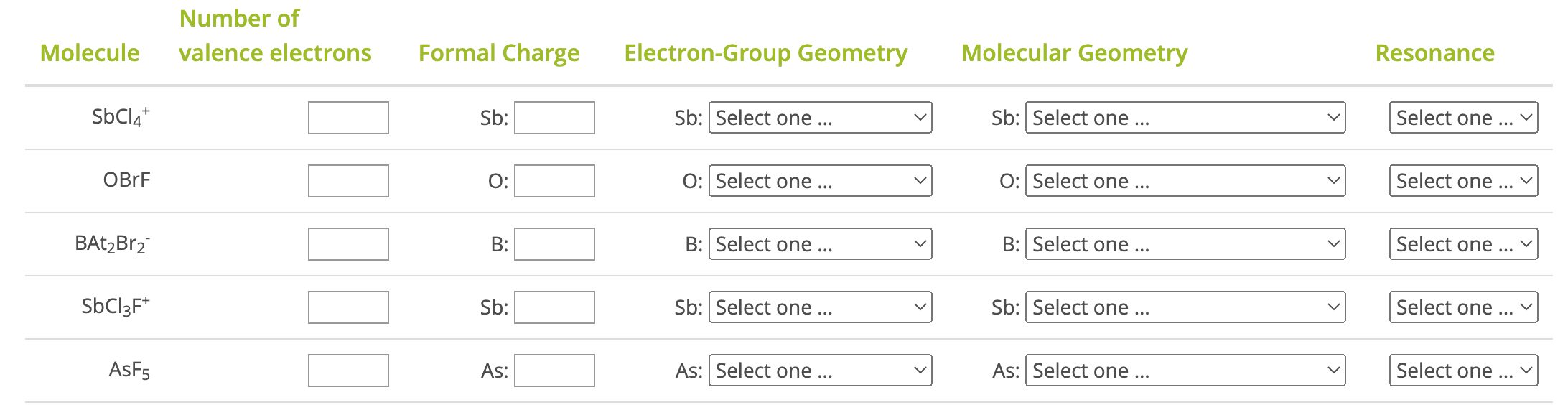 Solved Number of | Chegg.com