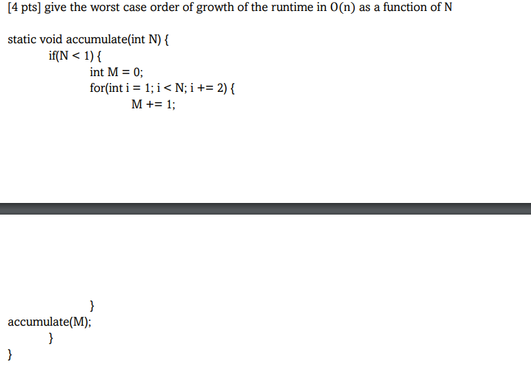 Solved [20 pts] given the code and output below, what is the | Chegg.com