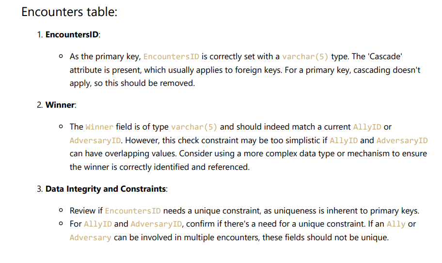 Solved SQL Please try to fix the tables below with following | Chegg.com