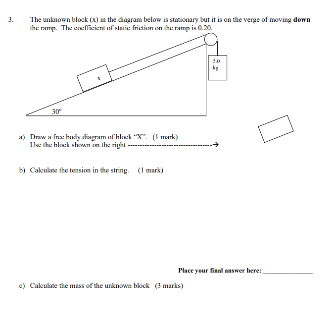 Solved The unknown block (x) ﻿in the diagram below is | Chegg.com