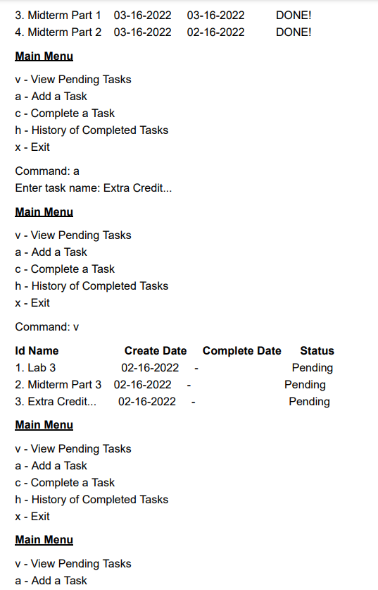 Solved Create an object-oriented program (OOP) using the | Chegg.com
