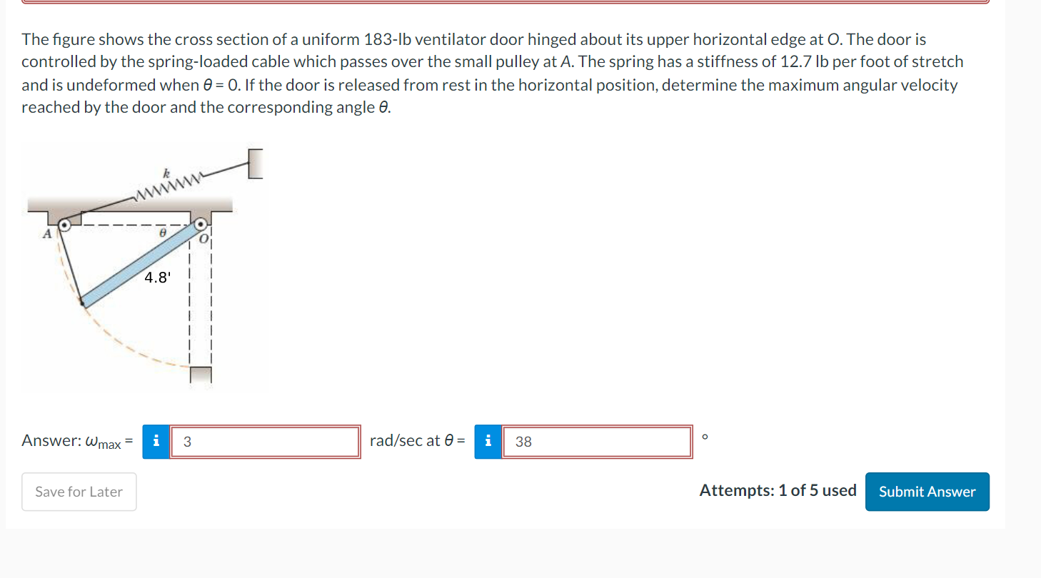 Solved The figure shows the cross section of a uniform | Chegg.com