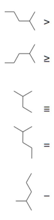 Solved Which of the following skeletal line structures | Chegg.com