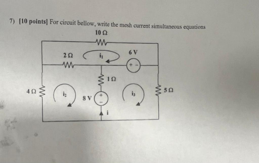 Solved 2) [15 points] Using Superposition theorem, find | Chegg.com