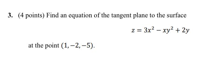 Solved Find an equation of the tangent plane to the surface | Chegg.com