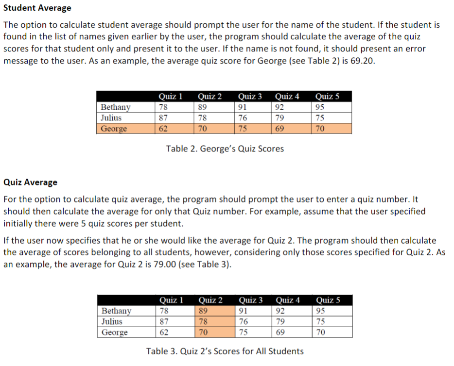 Solved I need Java code. Requirements You have wide latitude | Chegg.com