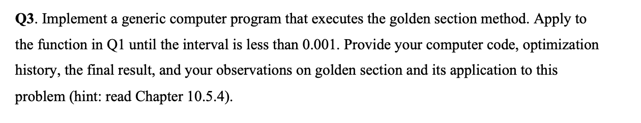 Solved Q3. Implement a generic computer program that | Chegg.com