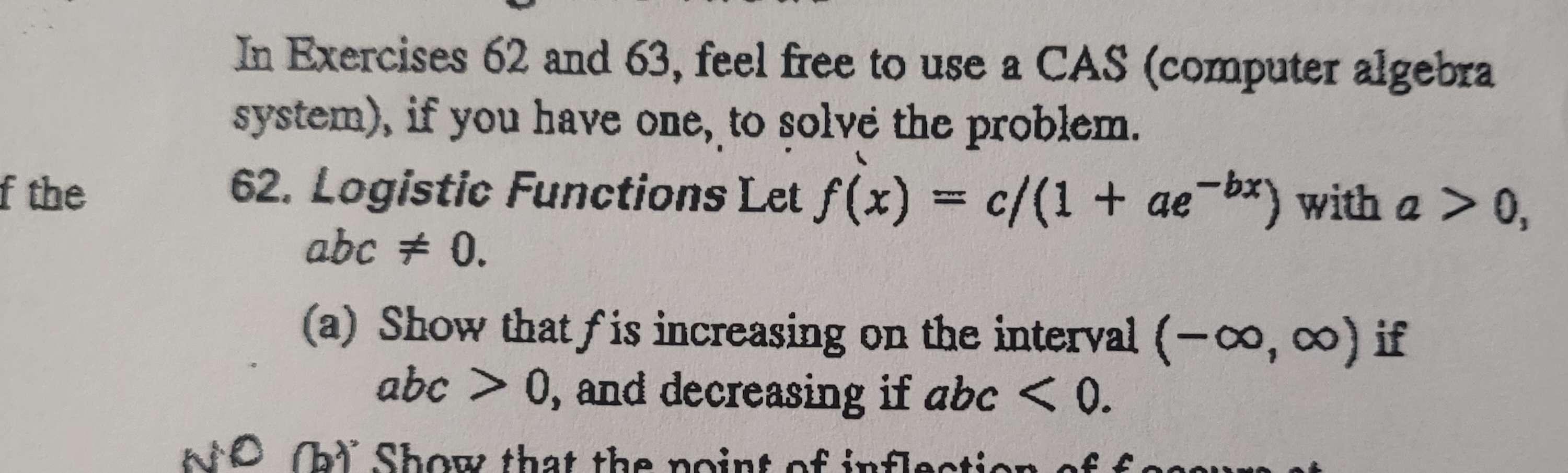 Solved In Exercises 62 and 63 , feel free to use a CAS | Chegg.com