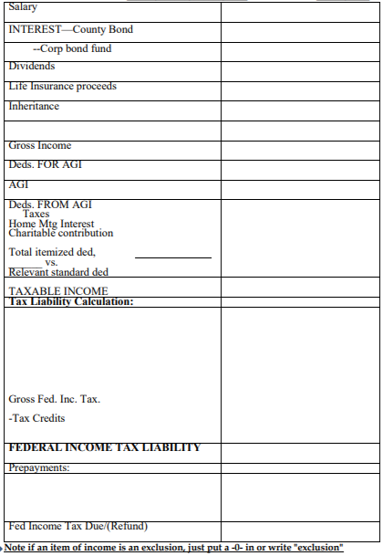 Solved Individual Tax (Joint) Calculation Assuming a joint | Chegg.com