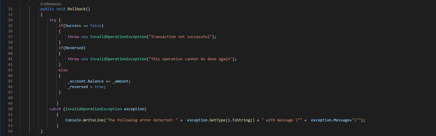 Solved I do not think my code for the Bank.cs and | Chegg.com