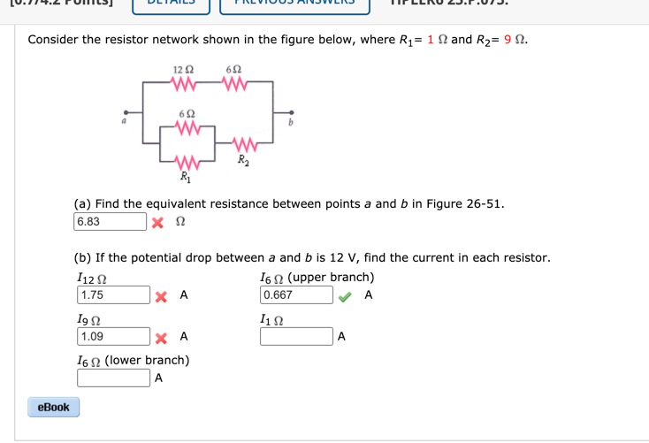 Solved Consider the resistor network shown in the figure | Chegg.com