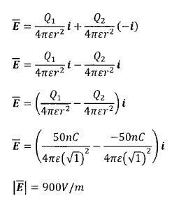 Solved Problem 11.1c ) Calculate the electric field | Chegg.com