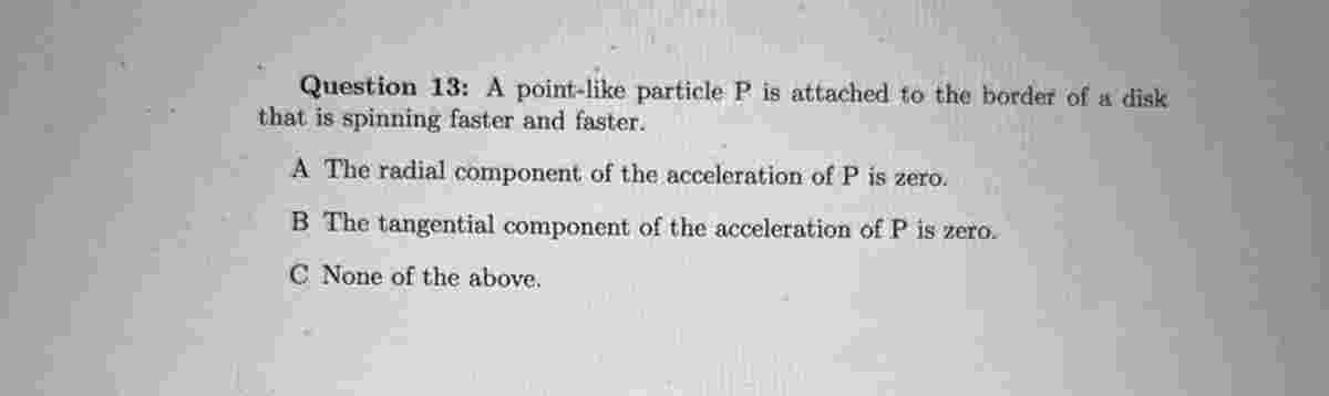 Solved A point-like particle P is attached to the border of | Chegg.com