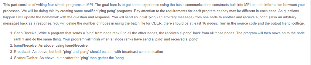 This part consists of writing four simple programs in | Chegg.com