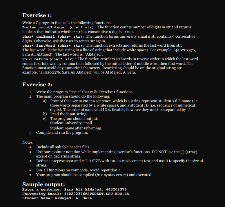 Solved I Need Help With This C Programming Problem I Need 