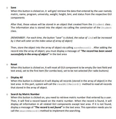 Solved You are required to develop a system to calculate a | Chegg.com
