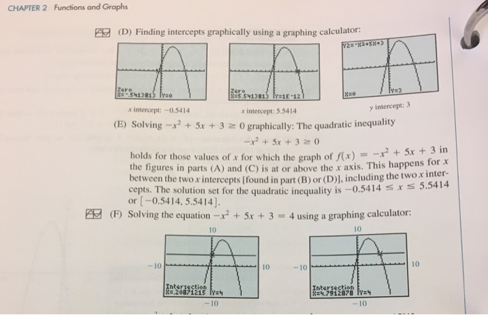 Solved SECTION 2.3 Quadratic Functions 71 EXAMPLE | Chegg.com
