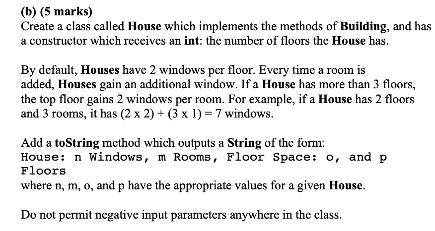 Solved ver parts (a) to (d) with solutions coded in Java, | Chegg.com