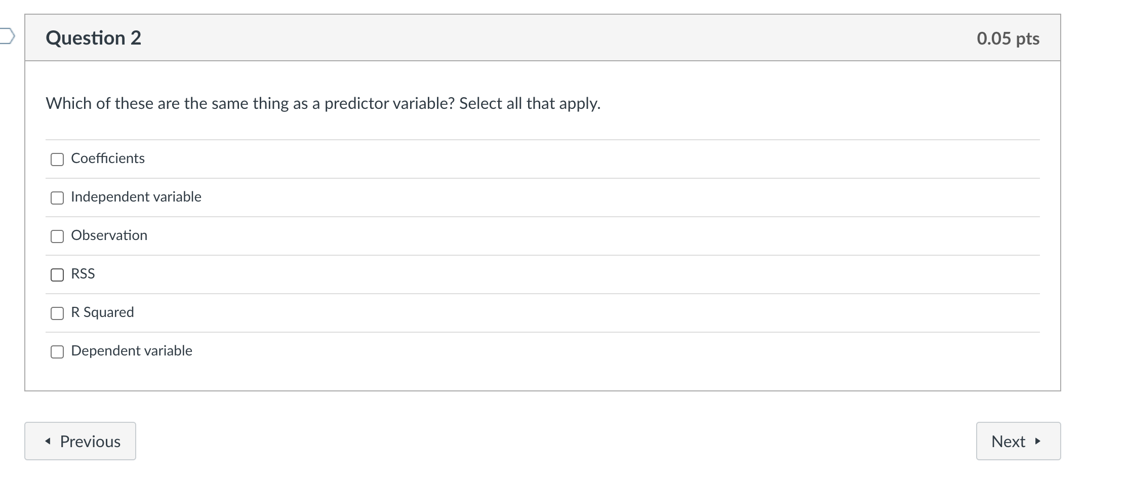 Solved The RSS The Adjusted R Squared The TSS The R | Chegg.com