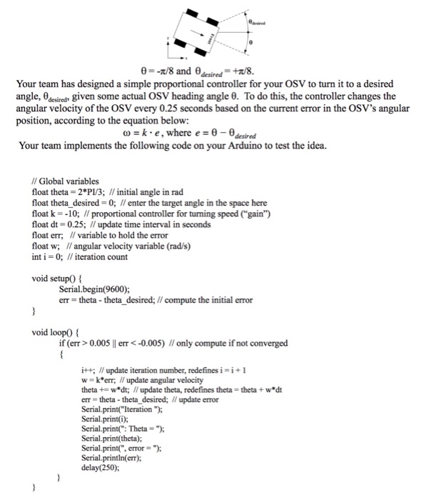 Solved Your team has designed a simple proportional | Chegg.com
