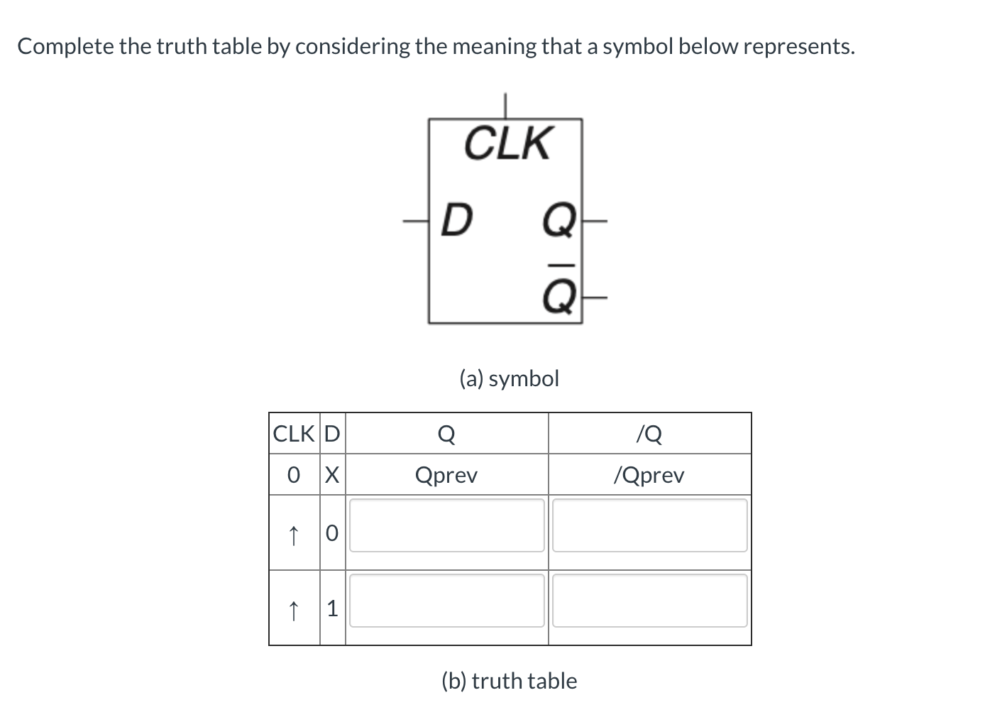 Solved Complete the truth table by considering the meaning | Chegg.com