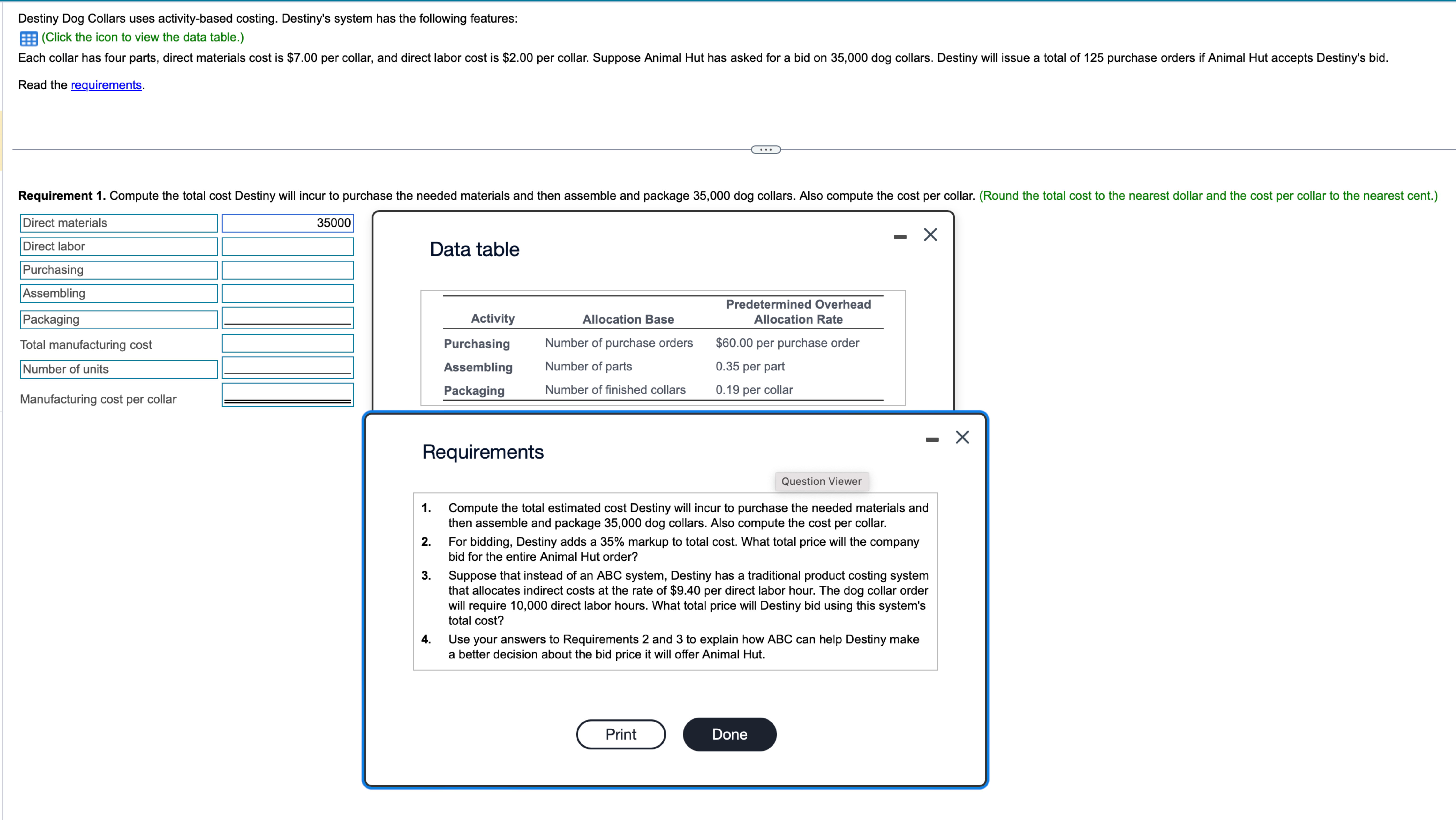 Solved (Click the icon to view the data table.)Read the | Chegg.com
