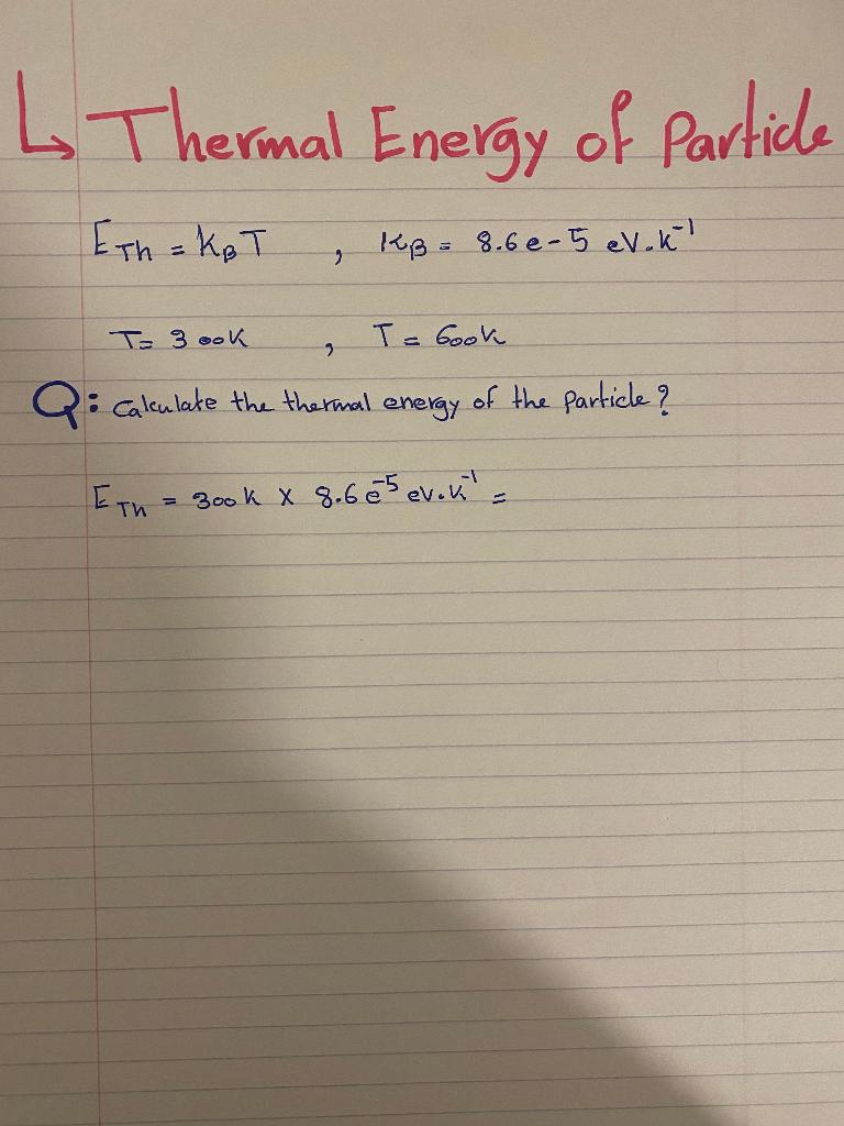 Solved Hi can you please calculate the thermal energy of | Chegg.com