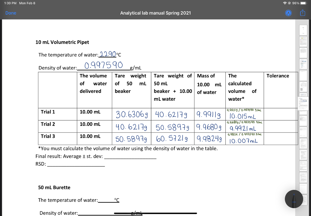 Solved How would you find the tolerance with these | Chegg.com