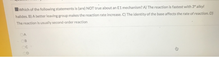 Solved Which Of The Following Statements Is Are Not True