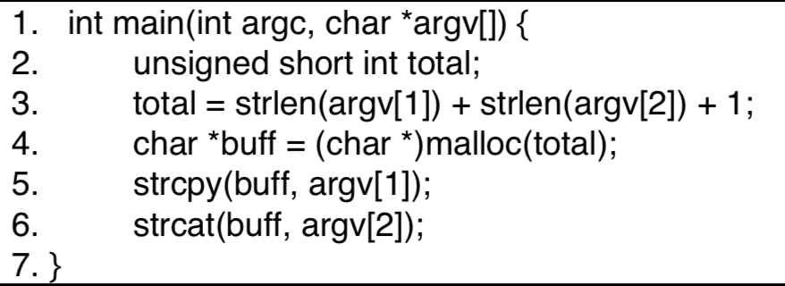 Solved 1. int main(int argc, char "argv) 2. 3.total | Chegg.com