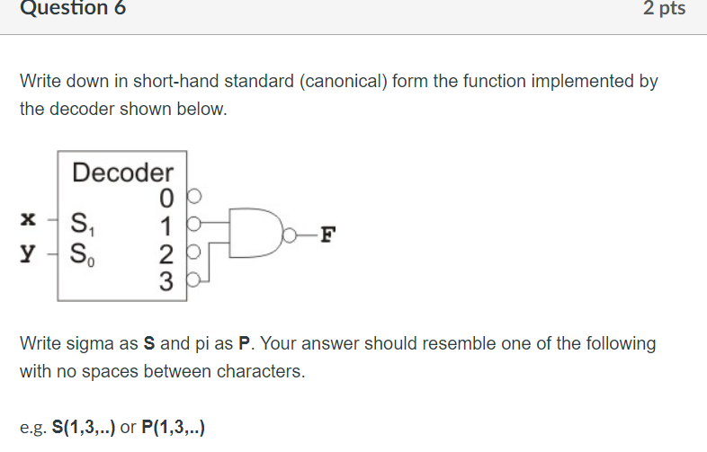 Solved Write down in short-hand standard (canonical) form | Chegg.com