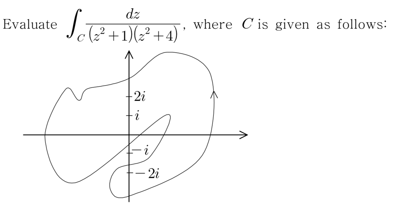 Solved (Please NOT use Cauchy's Residue Theorem)Evaluate | Chegg.com Solved (Please NOT use Cauchy's Residue Theorem)Evaluate | Chegg.com