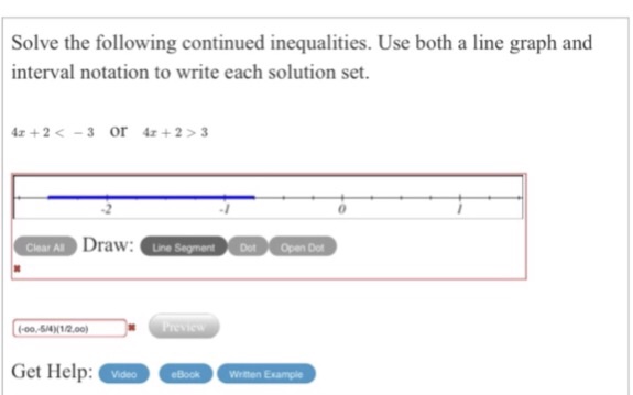 Solved Solve the following continued inequalities. Use both | Chegg.com