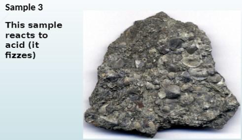 Solved Question 1: Examine the rock samples and fill in the | Chegg.com