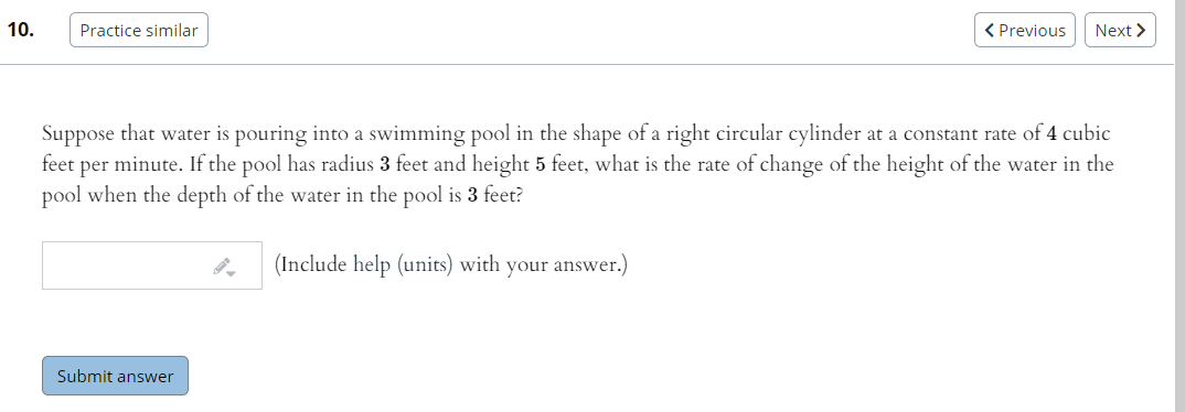 Solved 10. Practice similar Suppose that | Chegg.com
