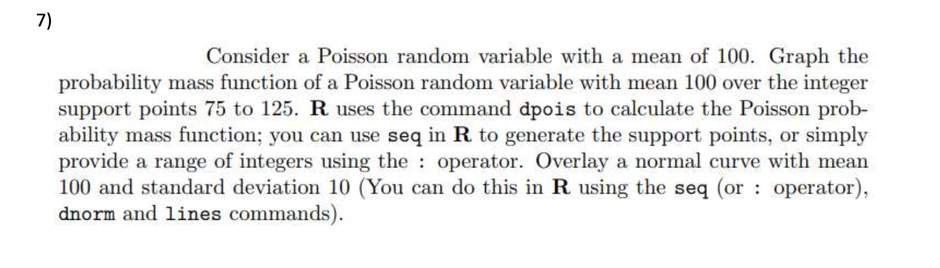 Solved Consider a Poisson random variable with a mean of 100 | Chegg.com