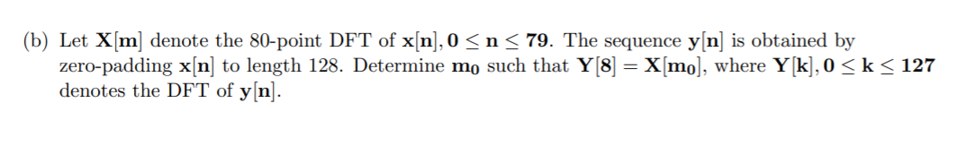 Solved 10. (a) You are given two sequences x[n] = [1, 2, 3, | Chegg.com