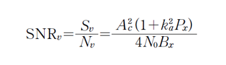 Solved This formular is a SNR of DSB-SC receiving set. I | Chegg.com