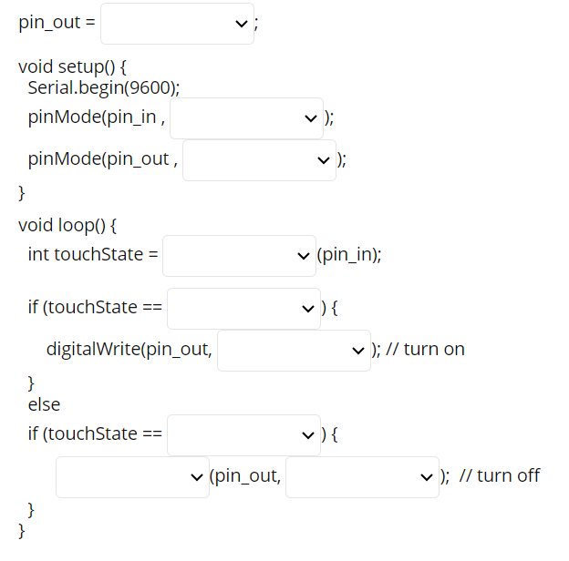 Solved The aim of this project is to - Turn OFF LED when the | Chegg.com