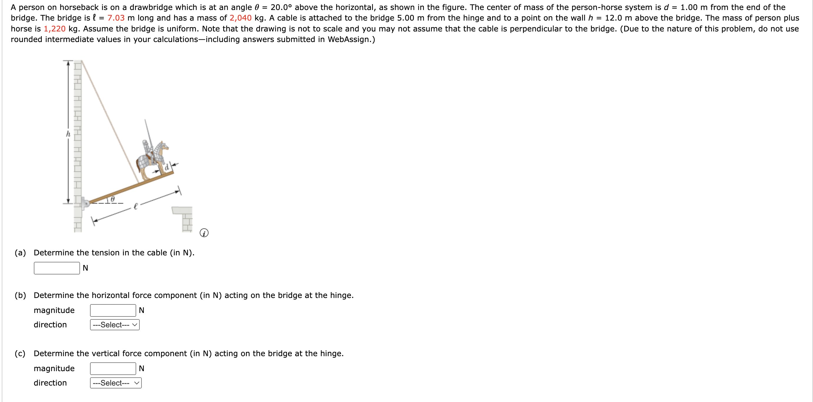 Solved rounded intermediate values in your | Chegg.com Solved rounded intermediate values in your | Chegg.com