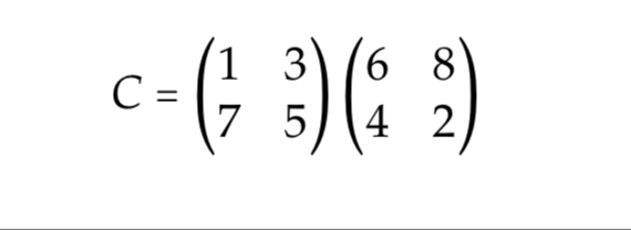 Solved Strassen’s algorithm. Use Strassen’s algorithm to | Chegg.com