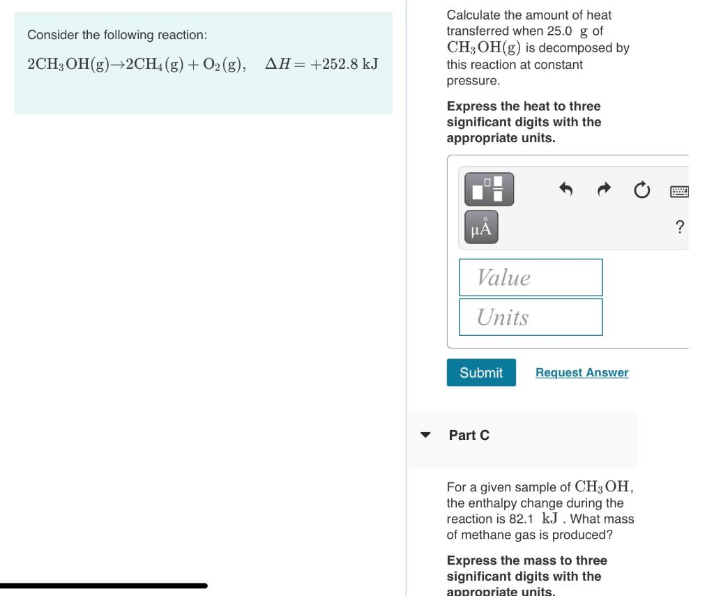 Solved Part A Calorimetry is a method used to measure | Chegg.com