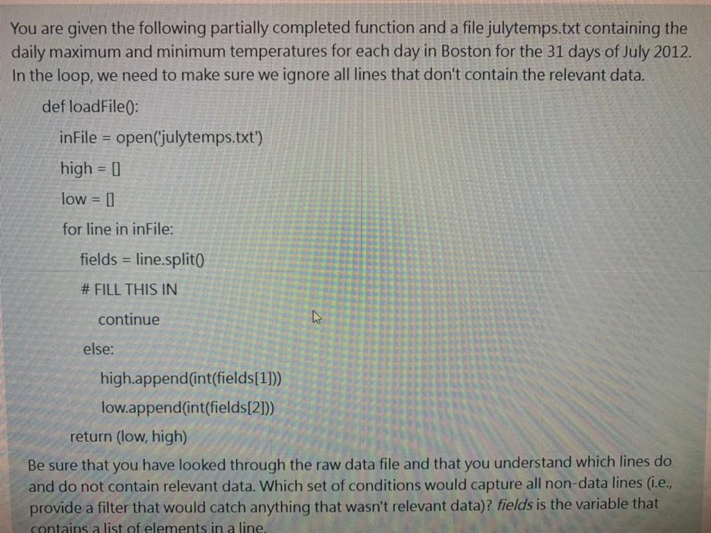 Solved You are given two data files. Each file contains 1800 | Chegg.com