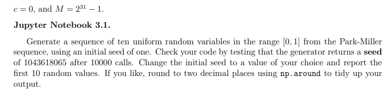 Solved Recall that x mod y (coded as x % y in python) is the | Chegg.com