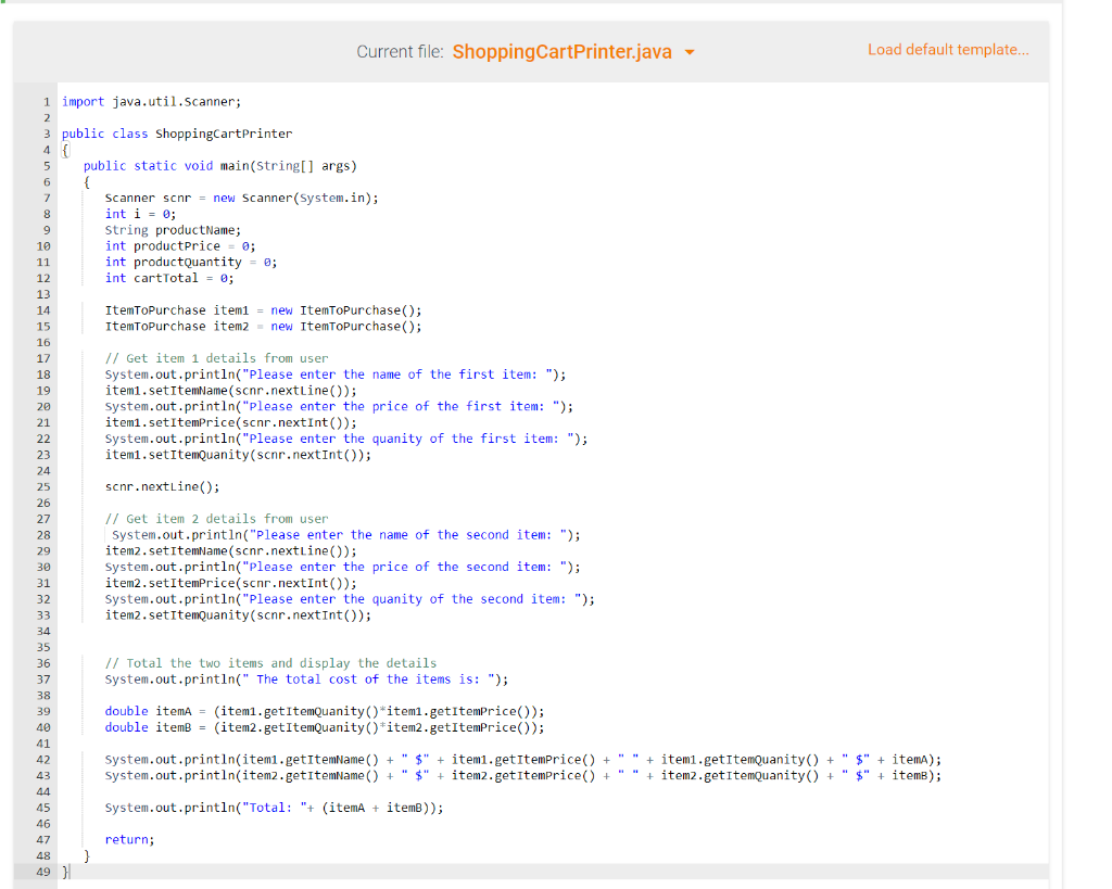 Solved I'm having trouble completing an assignment and was | Chegg.com