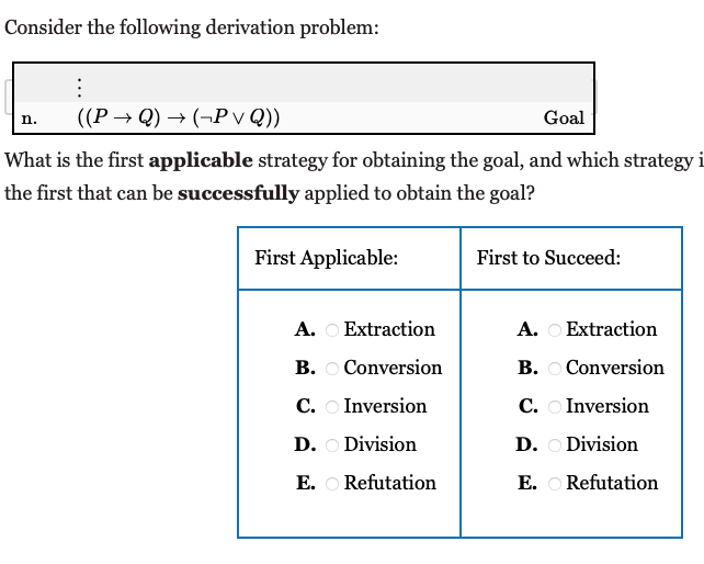 Consider the following derivation problem: What is | Chegg.com